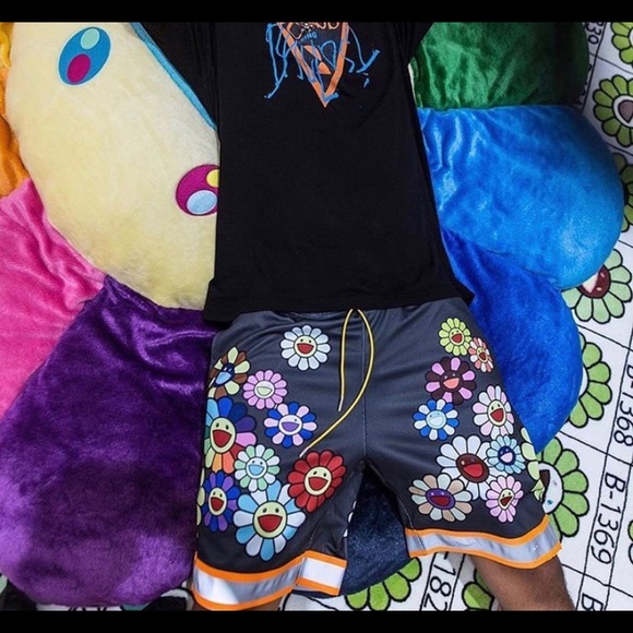 Paris drip | Shorts | Rare Paris Drip Murakami Short | Poshmark